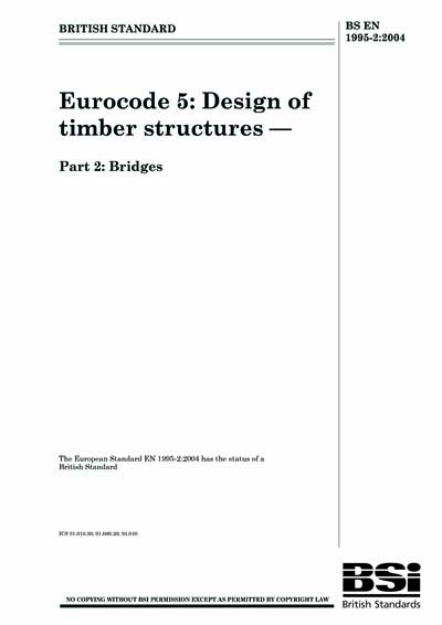 دانلود کتاب En 1995-2 - 2004 Eurocode 5 - Design Of Timber Structures ...
