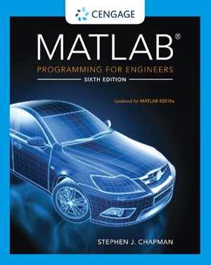 [PDF] دانلود کتاب Matlab Programming For Engineers, 6th ed, 2019