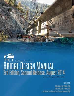 [PDF] دانلود کتاب Pci Bridge Design Manual, 3rd ed, 2014